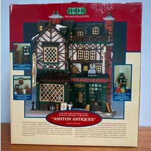 Lemax | Holiday | Lemax Essex Street Facade Ashton Antiques 4598 ...